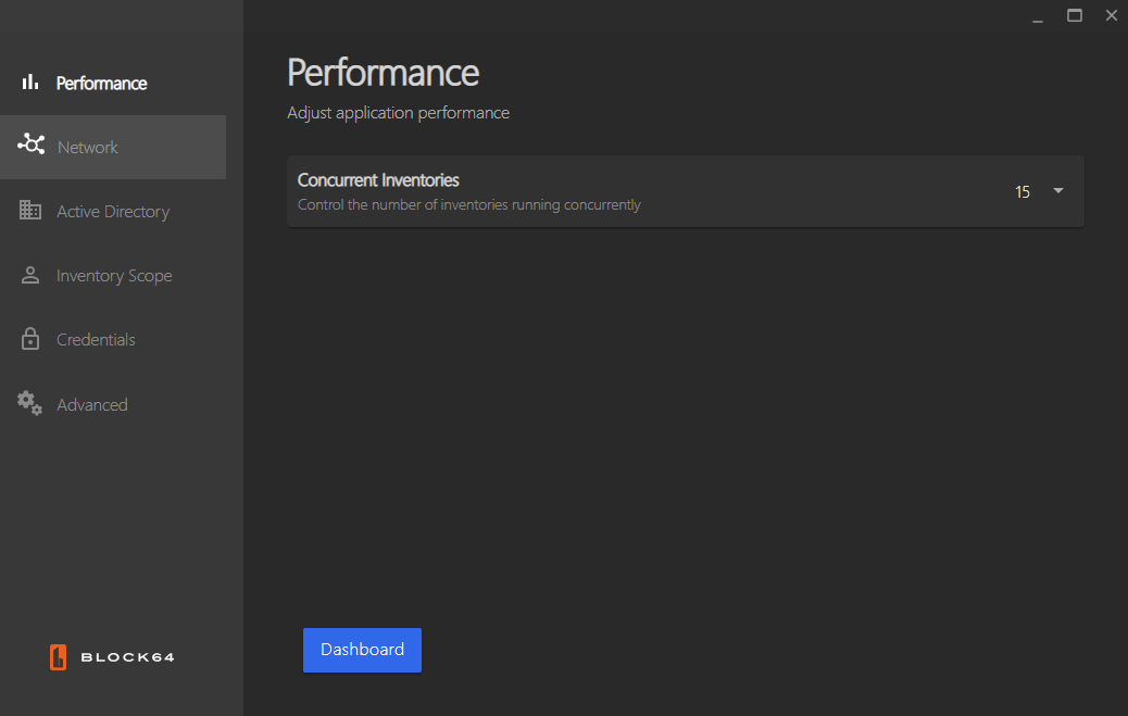 Updating the Block 64 Discovery Application settings post-configuration